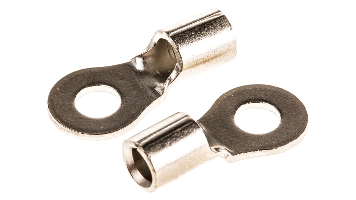 323061 | TE Connectivity, STRATO-THERM Uninsulated Ring Terminal, M4 ...