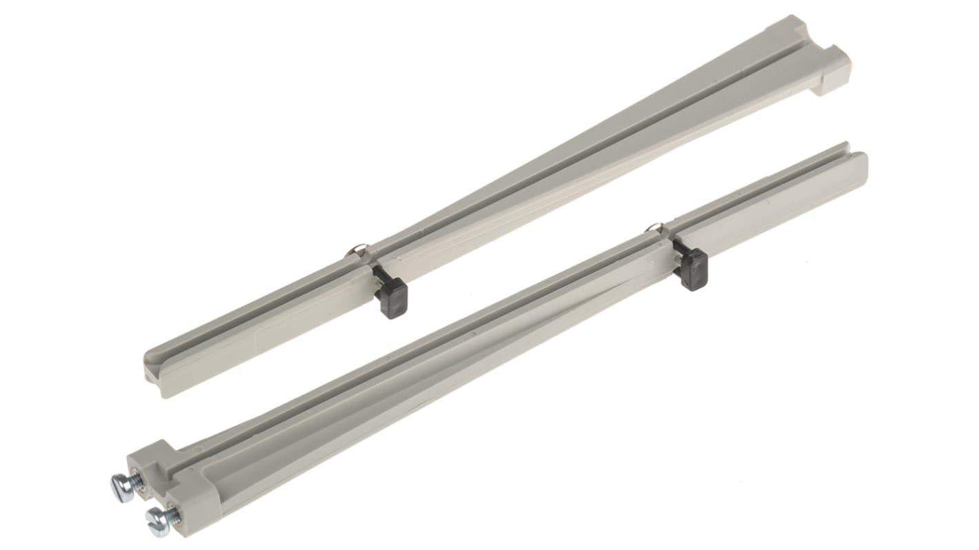 VMCG-360-MPBK | Essentra PCB Card Guide Vertical Mount 160mm Long, 1 ...