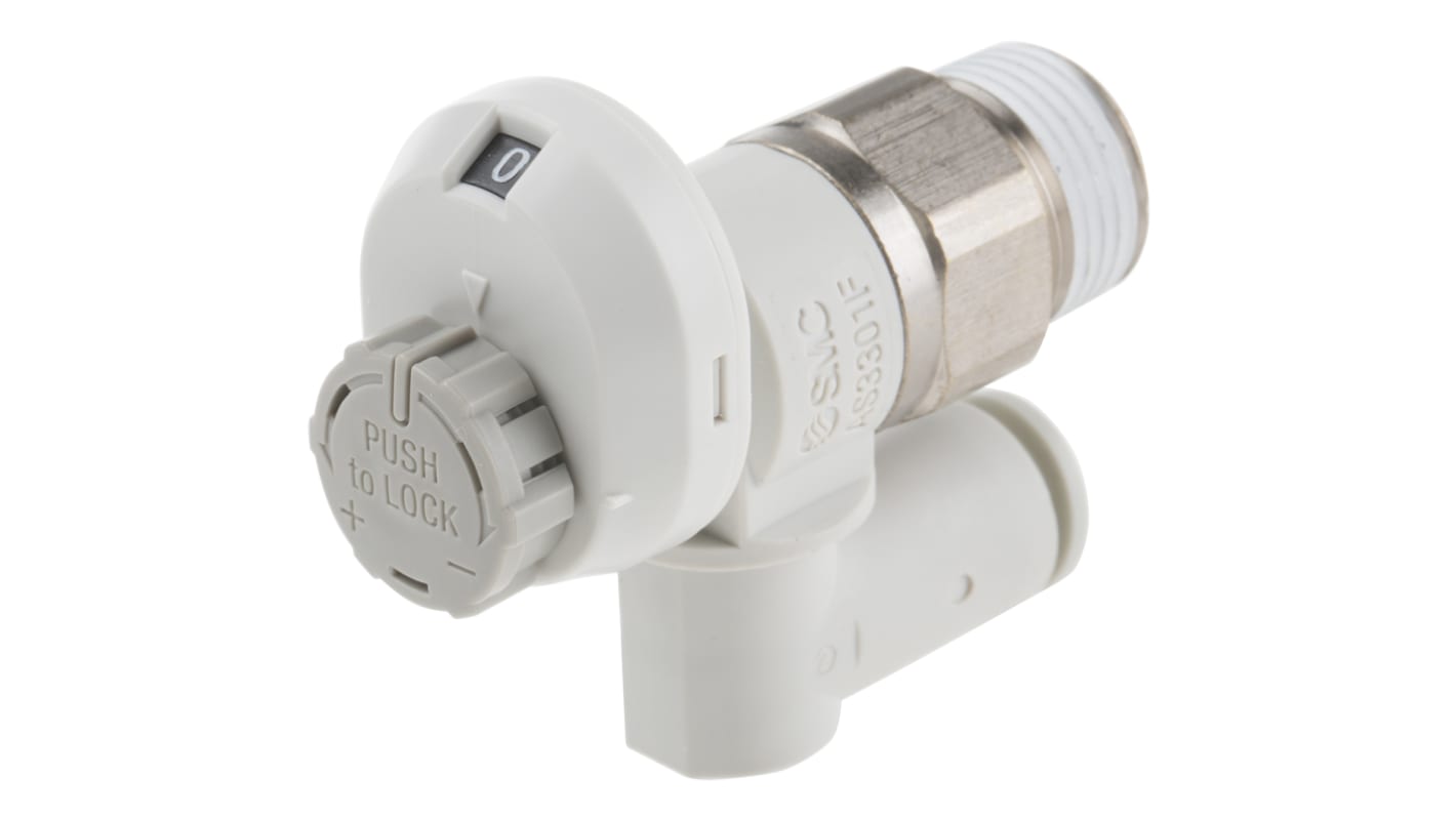 AS3301FS1-03-08S | SMC AS Series Panel Mount Flow Controller, 790 L/min ...