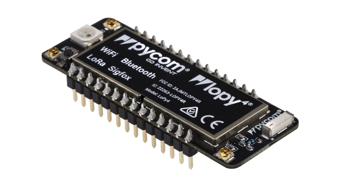 Module de développement de communication et sans fil Pycom Pycom LoPy4 Bluetooth, LoRa, Sigfox ...