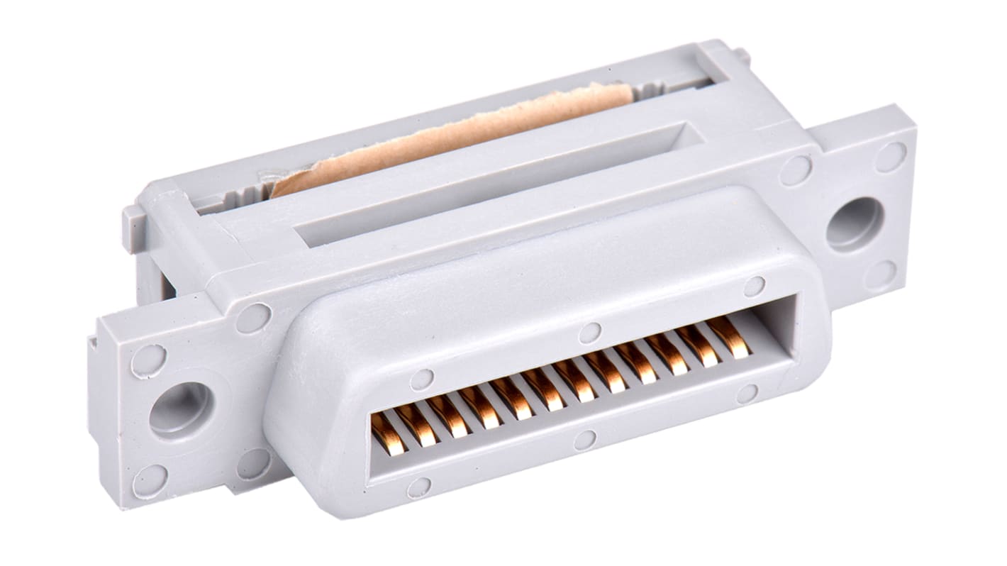 3549-1000 | 3M 3000 Series, Female 24 Pin Right Angle Cable Mount SCSI ...