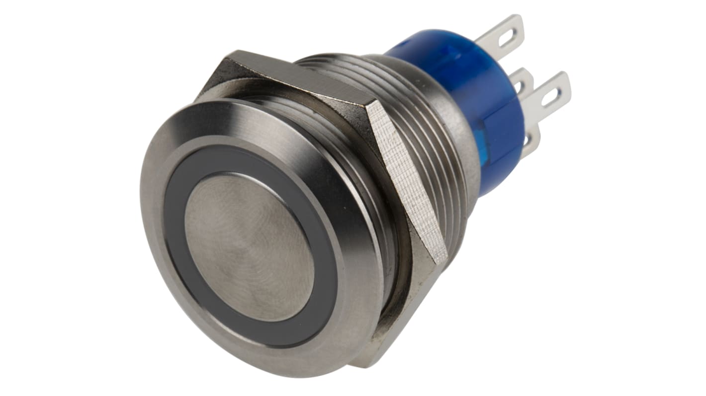 MAV22A0F10E-712-JQ | KNITTER-SWITCH Illuminated Vandal Proof Push ...