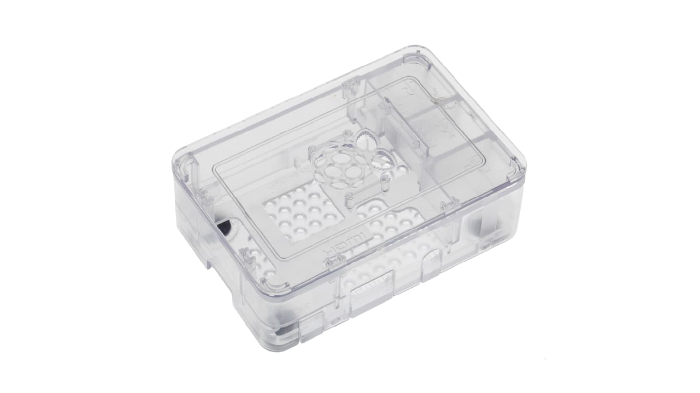 ASM-1900036-02_Bulk | DesignSpark ABS Case for use with Raspberry Pi 2B, Raspberry Pi 3B ...