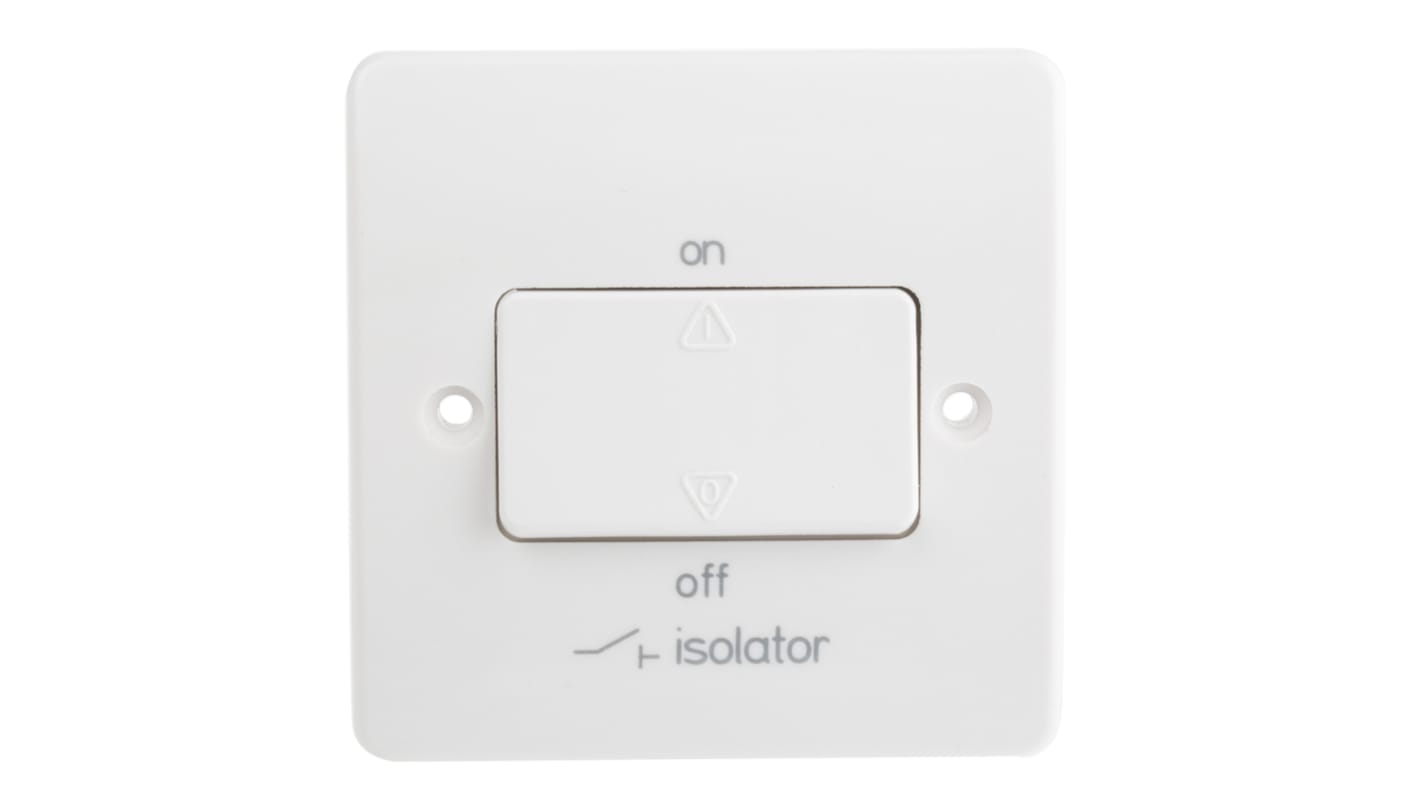 K4857WHI | MK Electric White Logic Plus Fan Isolator Switch | RS