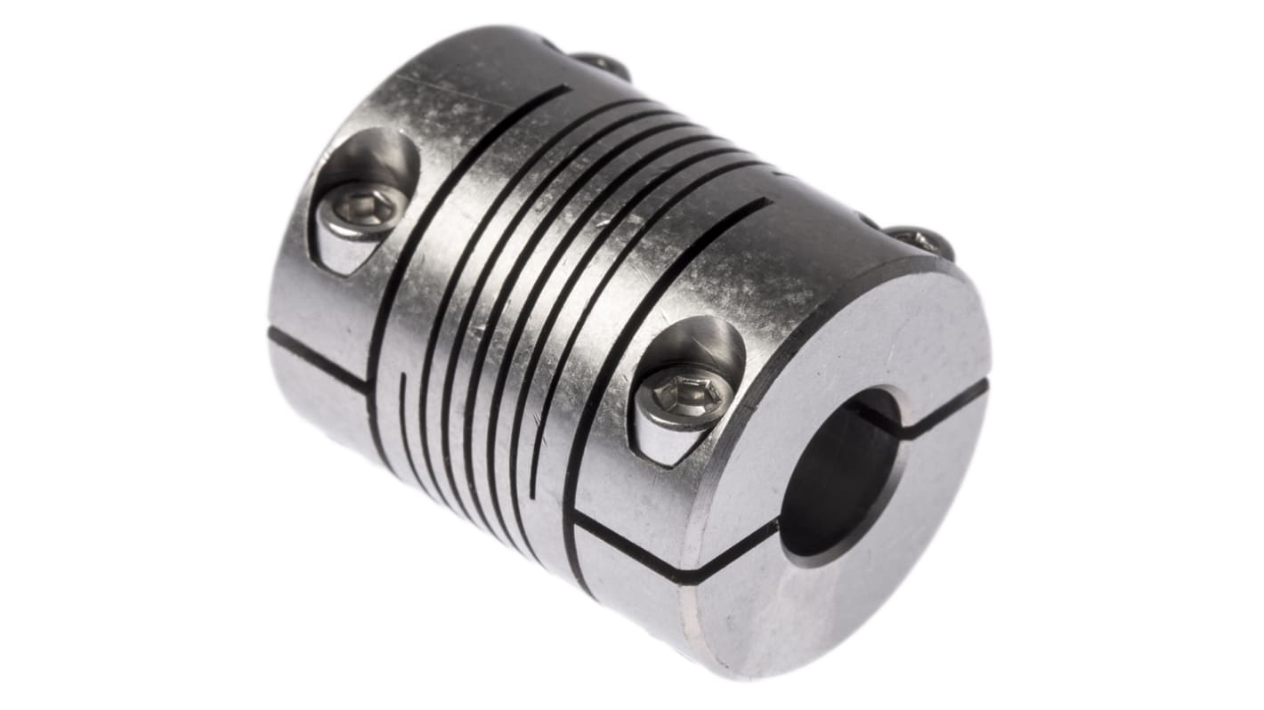 721.25.3232 | Huco Beam Coupling, 25mm Outside Diameter, 10mm Bore, 31.8mm Length Coupler | RS