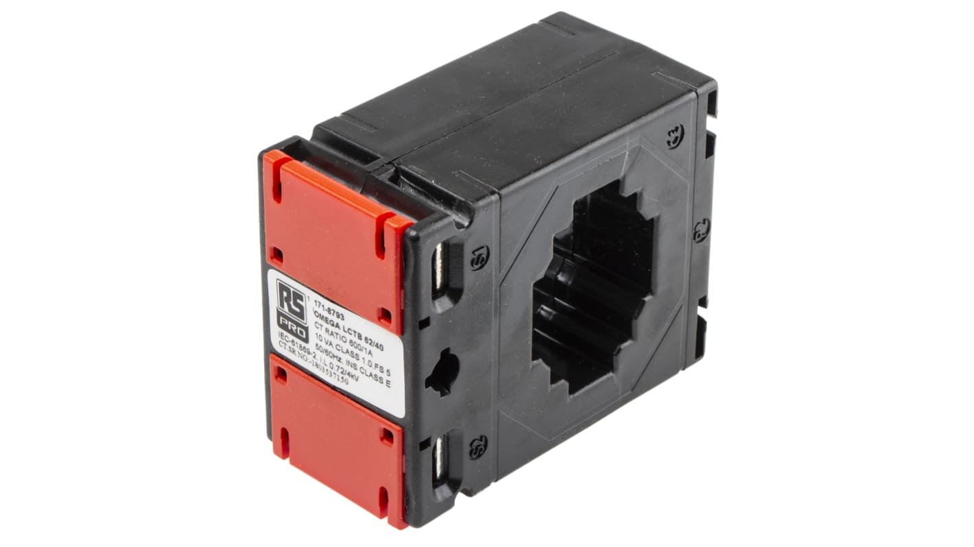 RS PRO Current Transformer, 600:1, 40 x 11mm Bore | RS