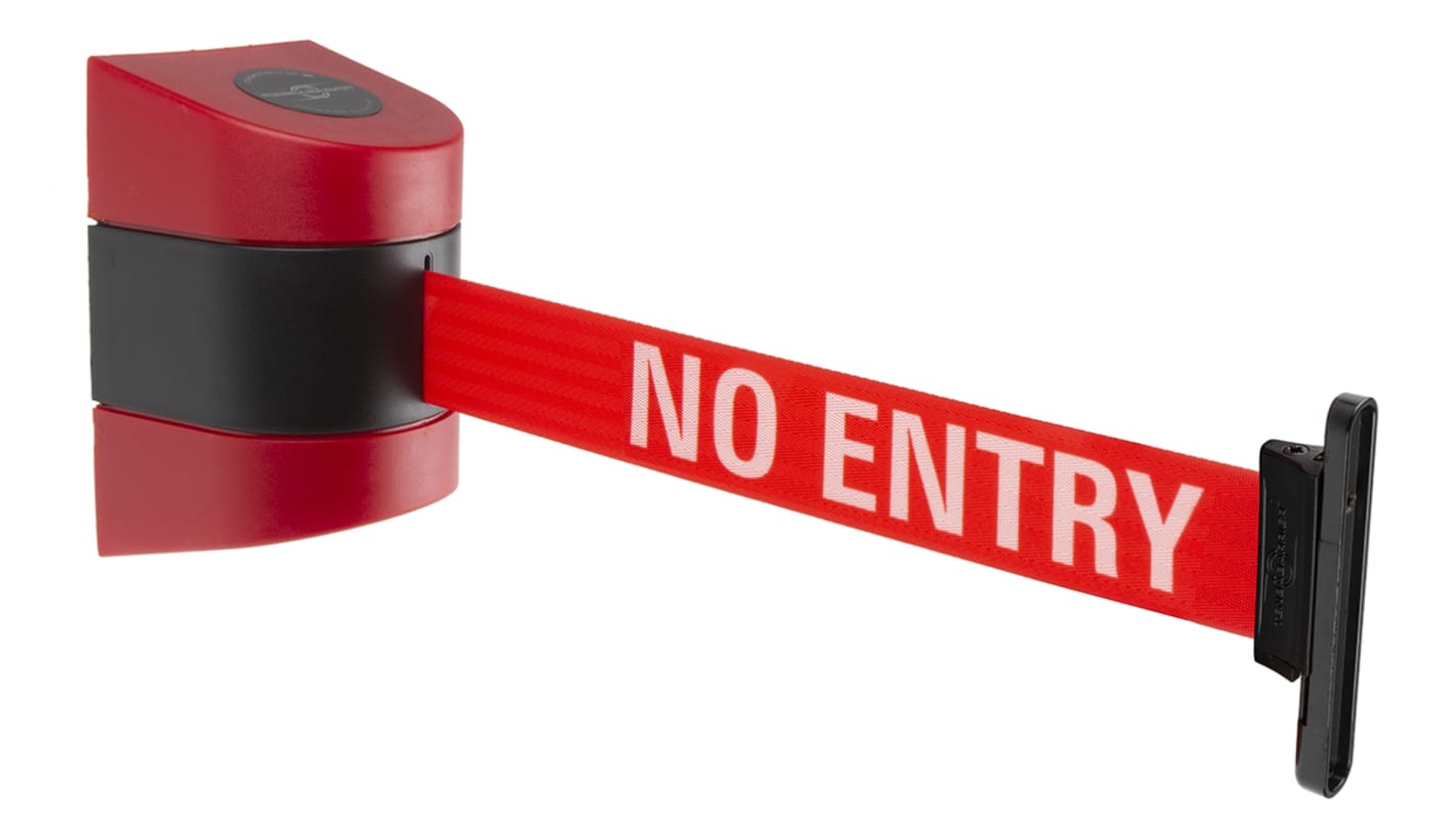 899-9-21-RB | Tensator Red Retractable Barrier, 9m, Red Tape | RS