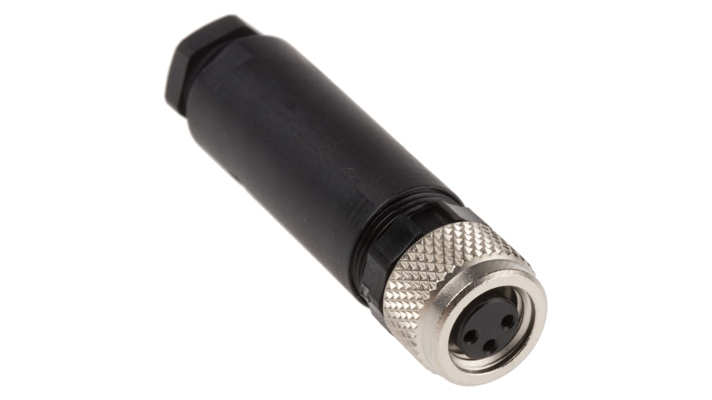 210GR NC032 | Alpha Wire Connector, 3 Contacts, Cable Mount, M8 ...
