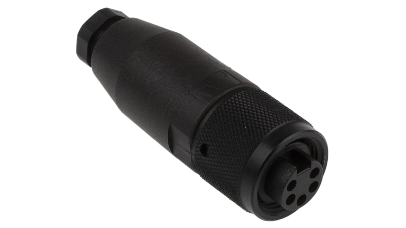 218KR11 NC032 | Alpha Wire Connector, 5 Contacts, Cable Mount, 7/8 ...