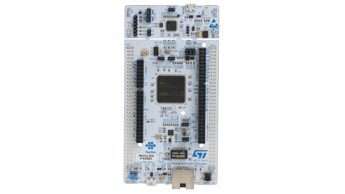 STMicroelectronics STM32 Nucleo-144 MCU Development Board NUCLEO-F439ZI | RS