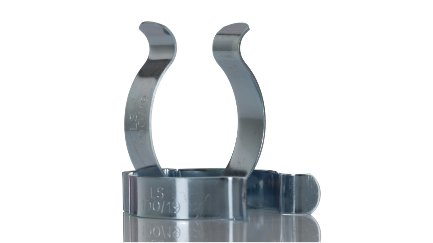 RS PRO 50mm Steel Spring Clip, 46.8mm x 61.1mm x 12.7mm, 4mm | RS