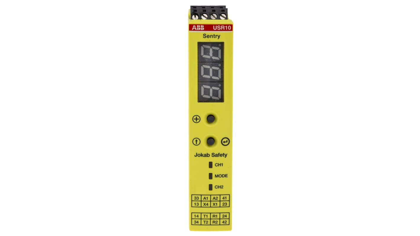 2TLA010070R0000 Sentry USR10 24VDC | ABB Jokab Dual-Channel Safety ...