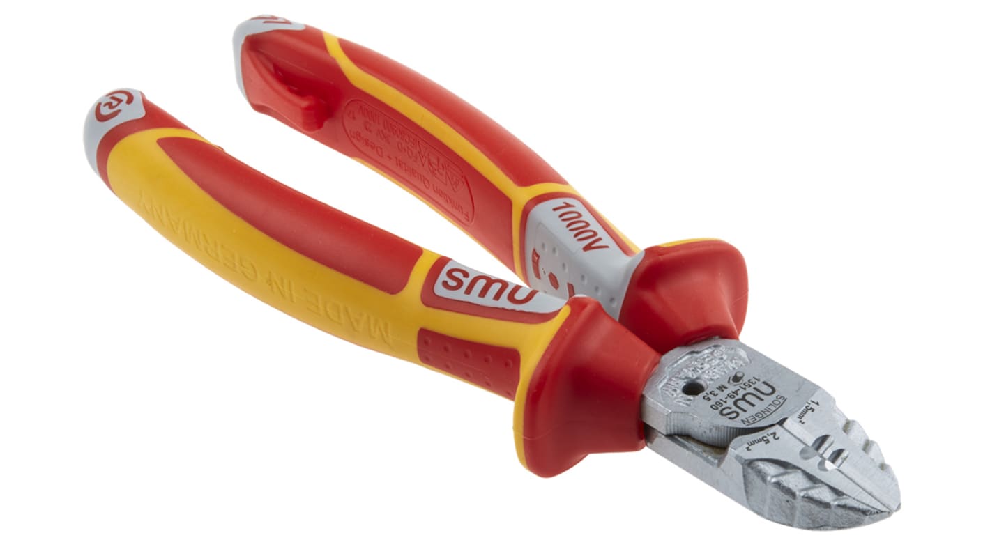 N1351-49-VDE-160-SB | NWS N1351 VDE/1000V Insulated Side Cutters | RS