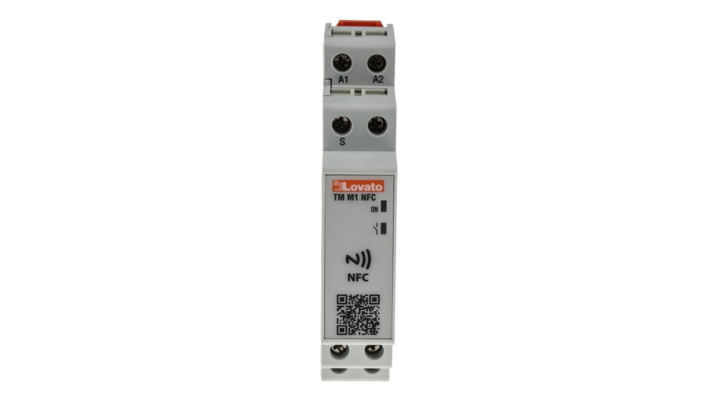 TMM1NFC | Lovato DIN Rail Mount Timer Relay, 12 → 240V ac/dc, 2-Contact ...