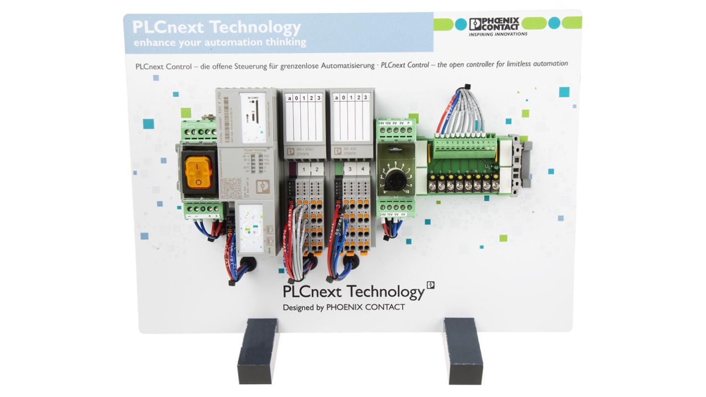 1046568 | Phoenix Contact PLCnext Series PLC CPU Starter Kit for Use ...