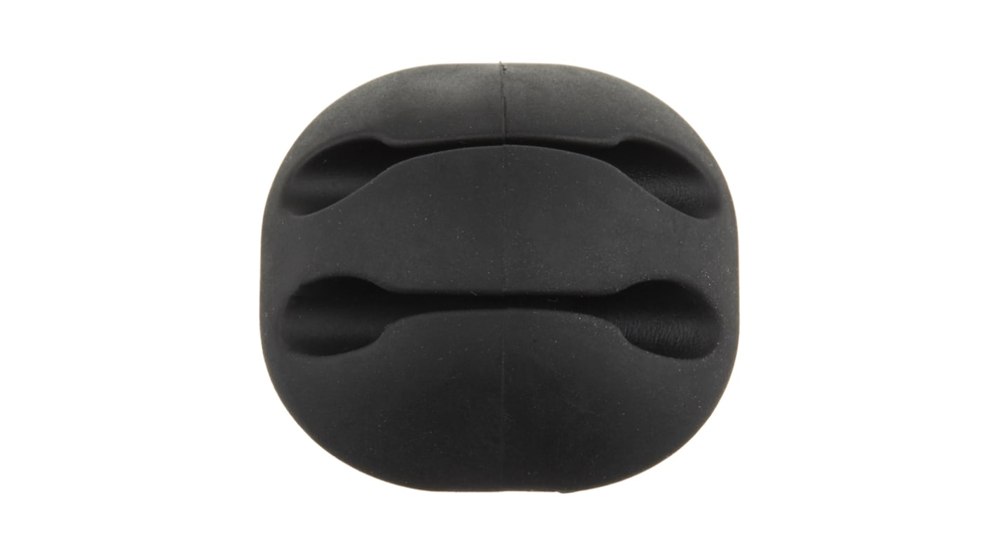 RS PRO Black PVC Cable Retainer | RS