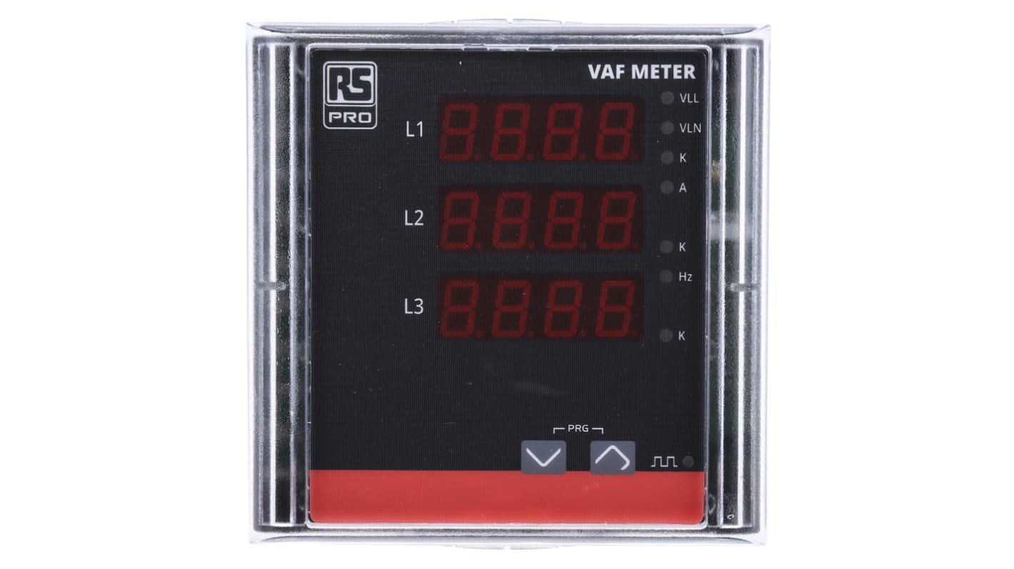 RS PRO 3 Phase Energy Meter, Type | RS
