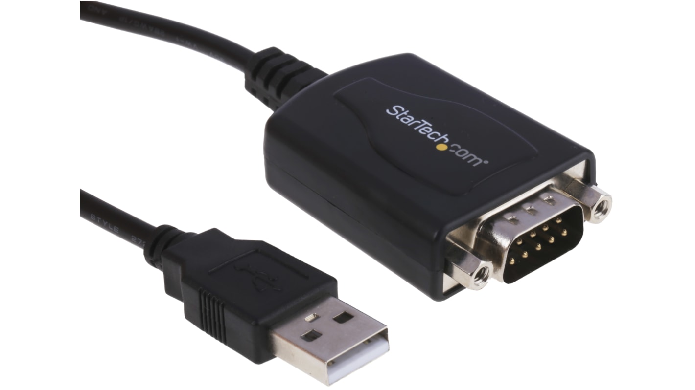 ICUSB232PRO | StarTech.com RS232 USB A Male to DB-9 Male Interface ...