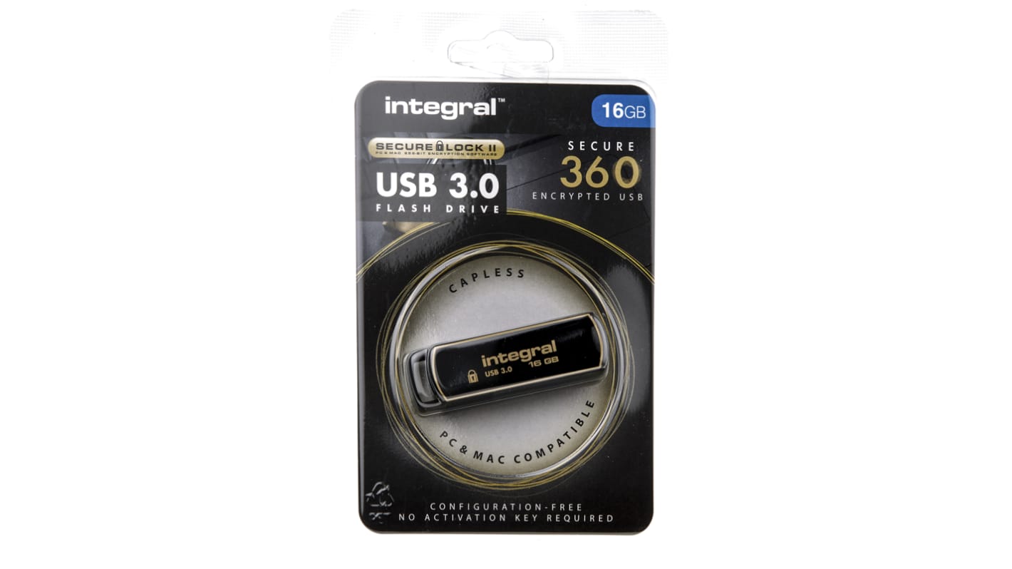 INFD16GB360SEC3.0 | Integral Memory USB 3.0 Flash Drive 16 GB USB 3.0 ...