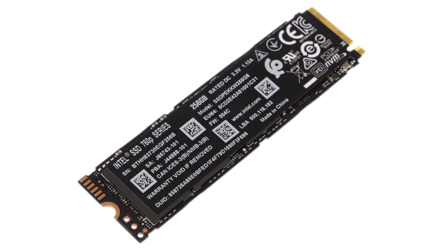 SSDPEKKW256G801 | Intel Solid State Drive 760p M.2 256 GB Internal SSD ...