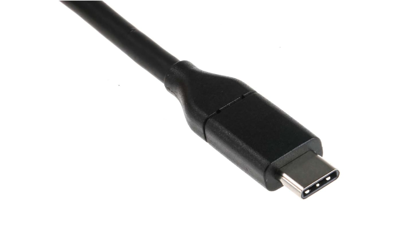 RS PRO USB 3.1 Cable, Male USB C to Male USB C Cable, 1m | RS