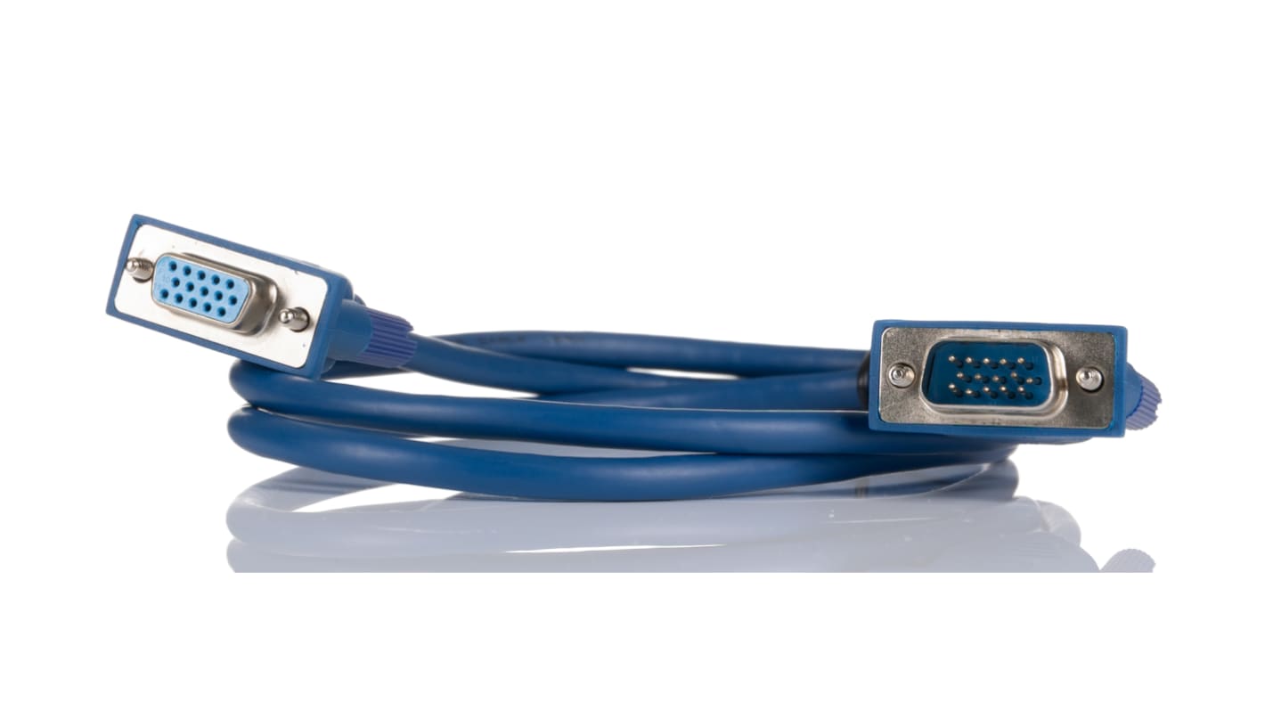 RS PRO Male VGA to Female SVGA Cable, 1m | RS