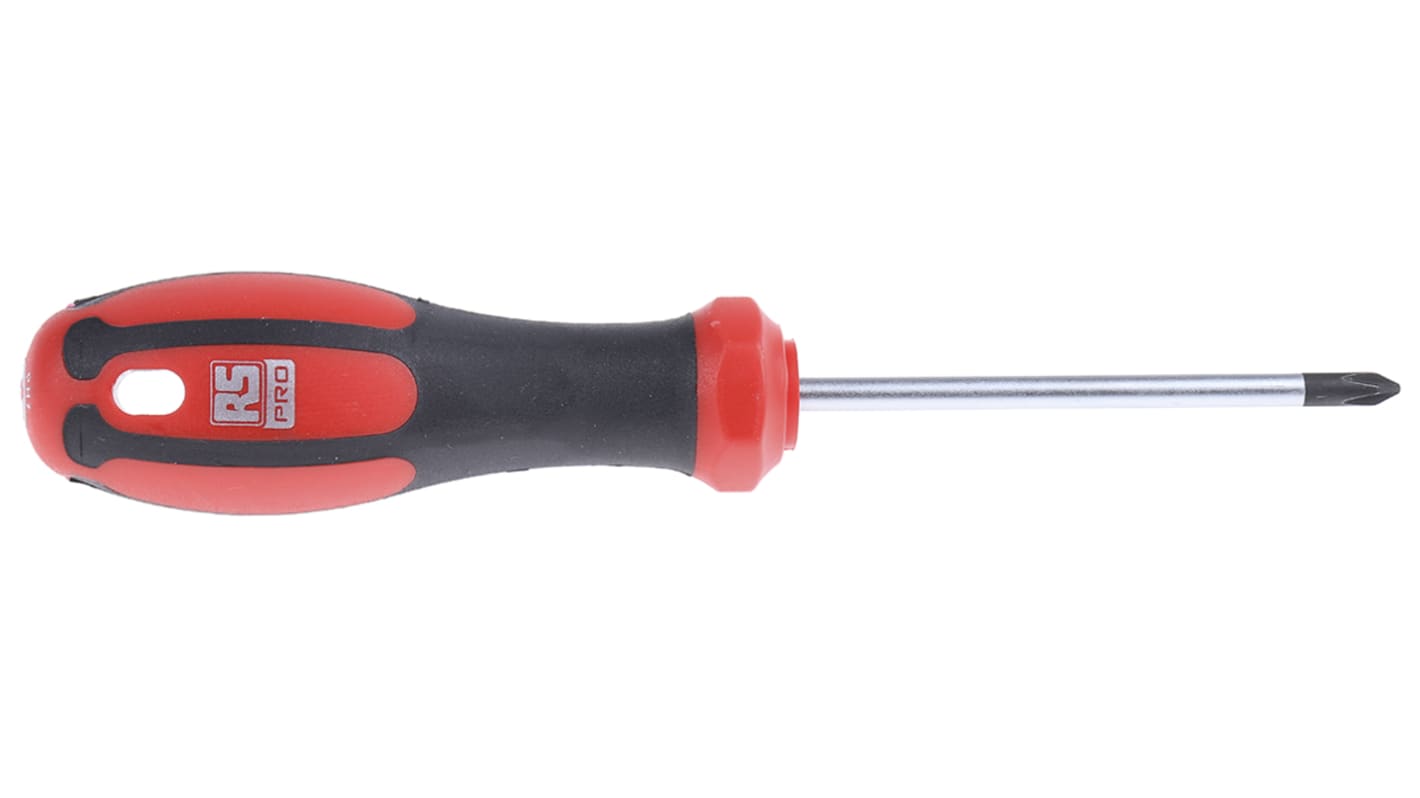 RS PRO Phillips Screwdriver, PH1 Tip, 80 mm Blade, 170 mm Overall | RS
