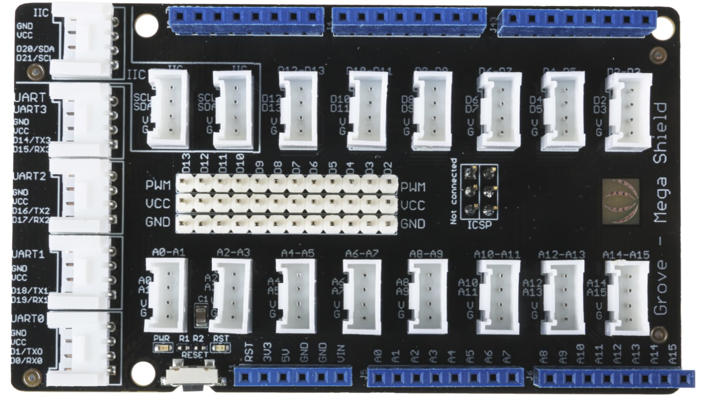Seeed Studio Grove - Mega Shield v1.2 Arduino kompatible Platine, 103020027 passend für Arduino ...