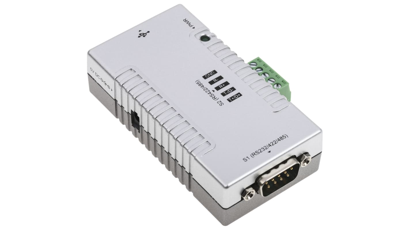 ICUSB2324852 | StarTech.com RS232, RS422, RS485 USB A Male to DB-9 Male Interface Converter | RS