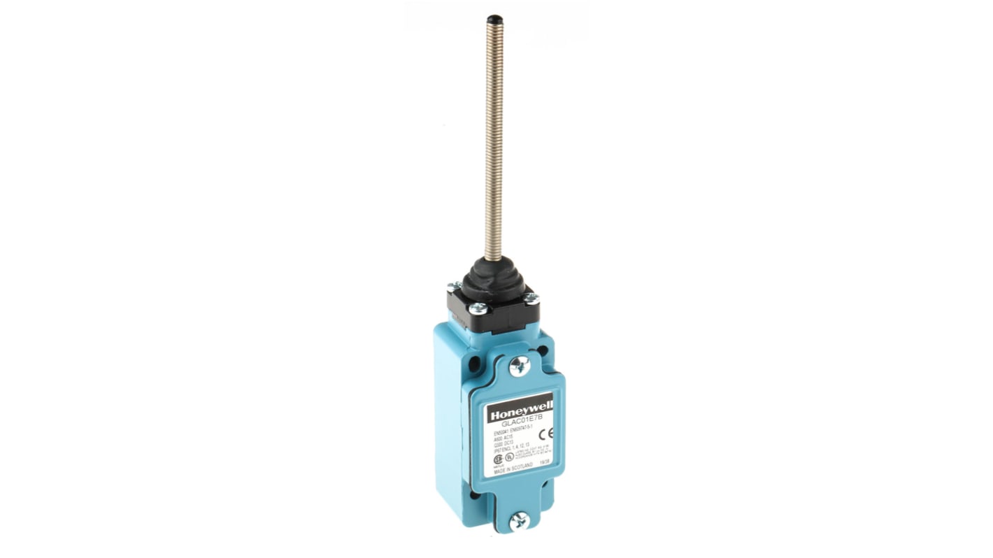 GLAC01E7B | Honeywell GLA Series Coil Spring Limit Switch, NO/NC, IP67 ...