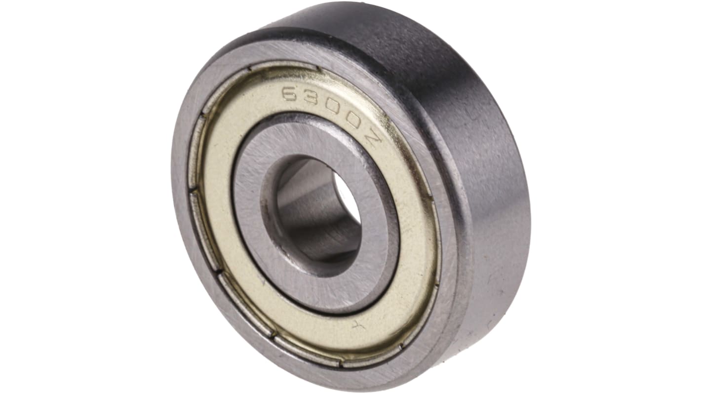 RS PRO 6300-2Z/C3 Single Row Deep Groove Ball Bearing- Both Sides Shielded 10mm I.D, 35mm O.D | RS