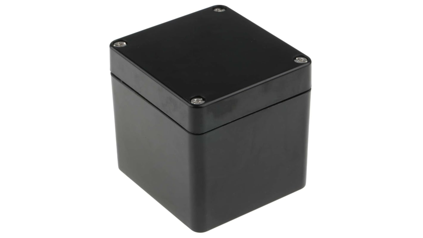 RS PRO Black Fibreglass Reinforced Polyester Enclosure, IP66, IP67 ...