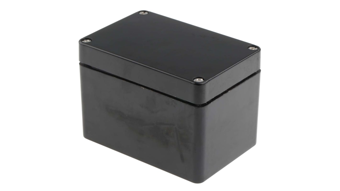 RS PRO Black Fibreglass Reinforced Polyester Enclosure, IP66, IP67 ...