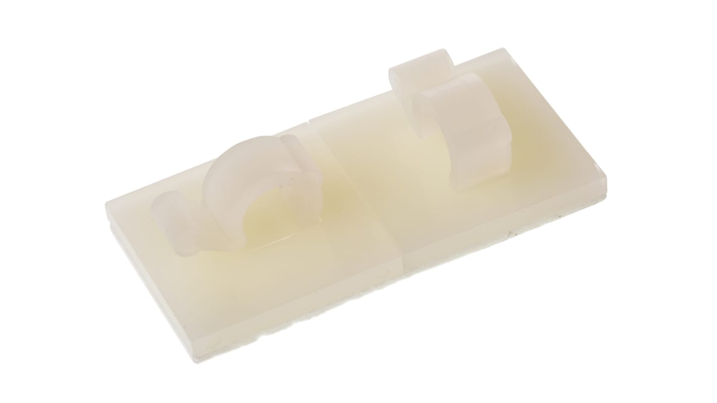 151-13019 RA6-PA66-NA | HellermannTyton Natural Nylon Cable Clip, 6mm ...