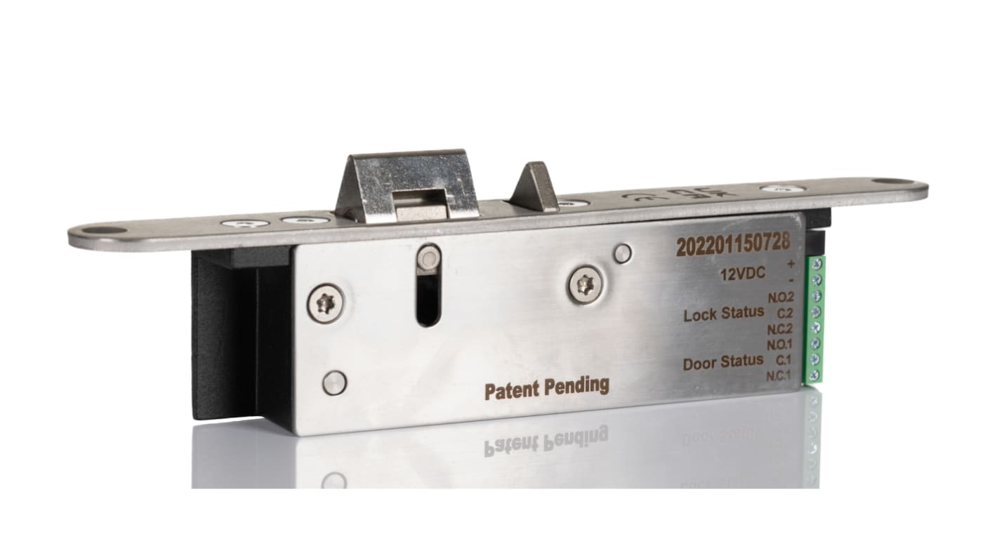 RS PRO Electronic Lock, Fail Safe, 12V dc, 43 mm | RS