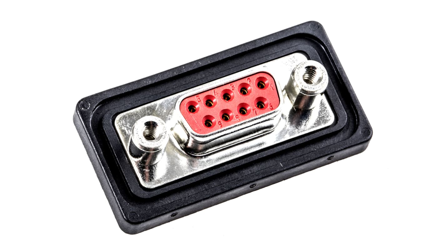 FWDF09S / 1731100021 | FCT from Molex FWD 9 Way Panel Mount D-sub ...