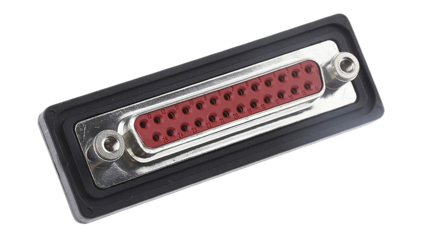 FWDF25S / 1731100142 | FCT from Molex FWD 25 Way Panel Mount D-sub ...