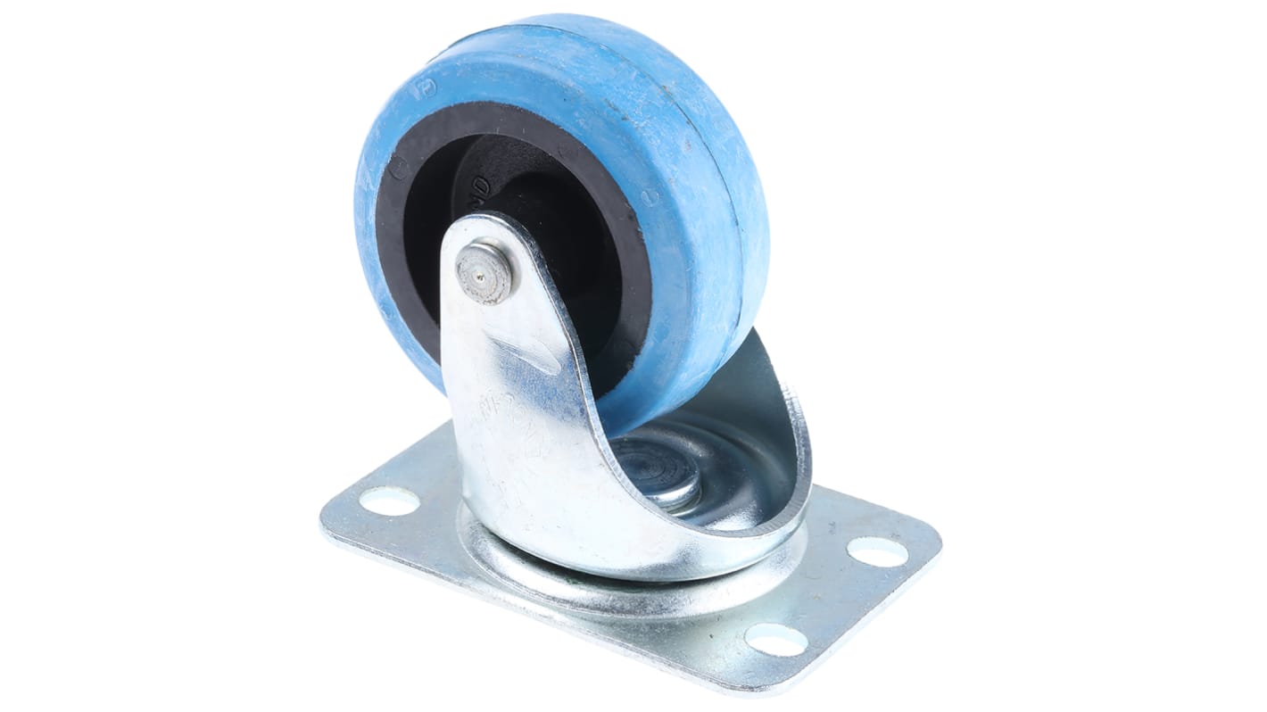 961RN | Flexello Swivel Castor Wheel, 27kg Capacity, 50mm Wheel | RS