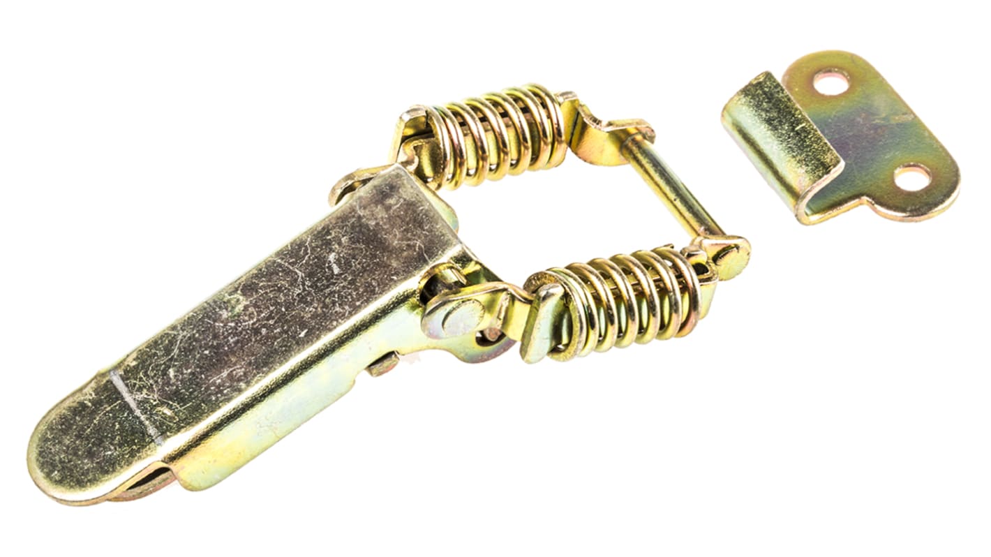 40015 ZB | Savigny Steel,Spring Loaded Toggle Latch, 47.5 x 35 x 9mm | RS