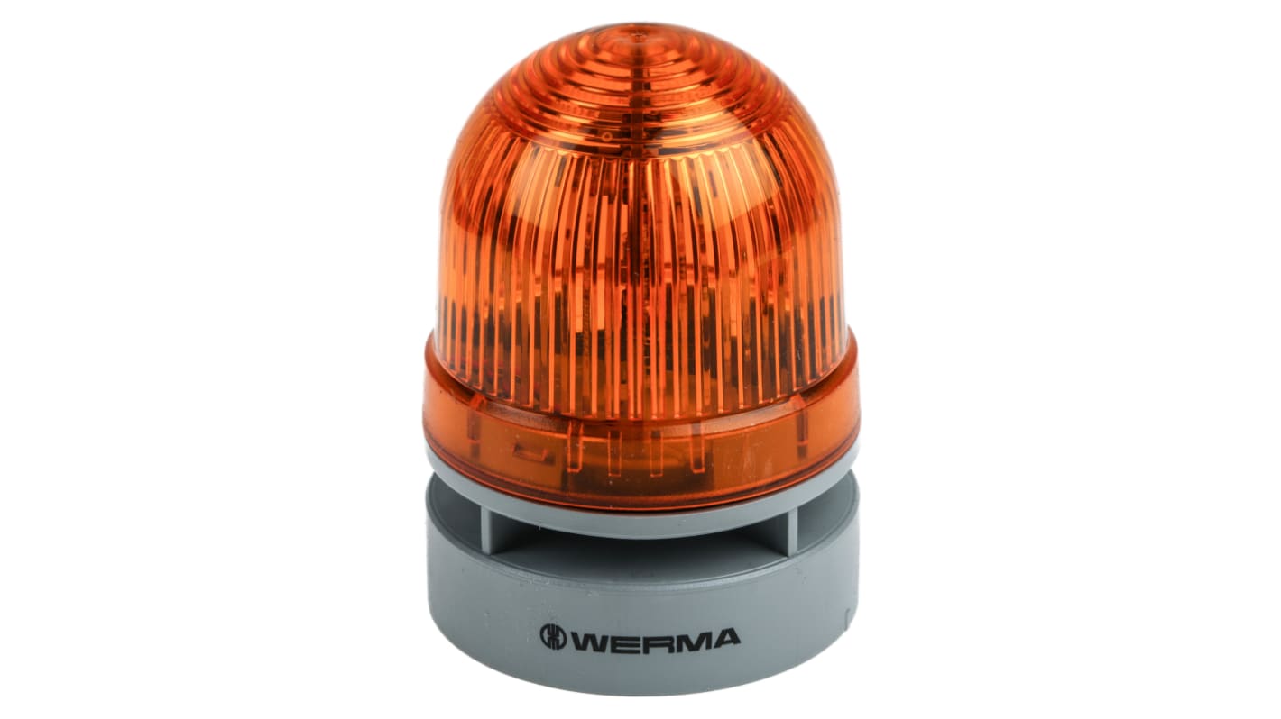 460.310.60 | Werma EvoSIGNAL Mini Series Yellow Sounder Beacon, 115 → ...