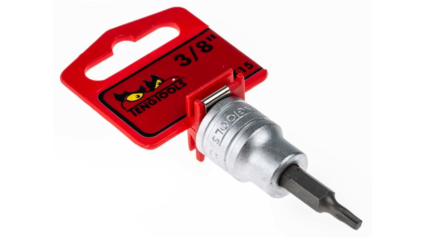 M381215T-C | Teng Tools T15 Torx Socket, 3/8 in Drive | RS