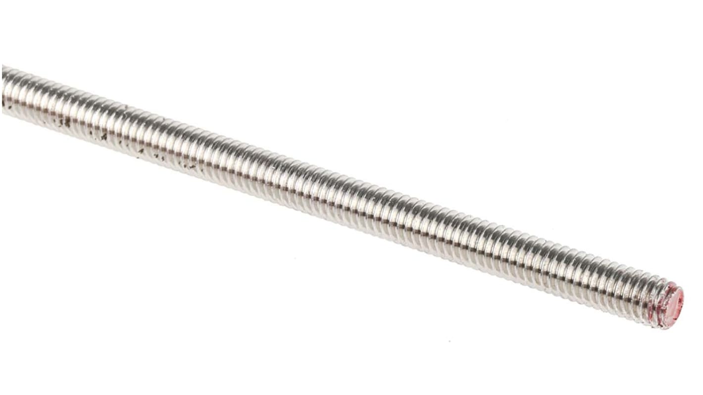 RS PRO Plain Stainless Steel Threaded Bar, M4, 1m | RS