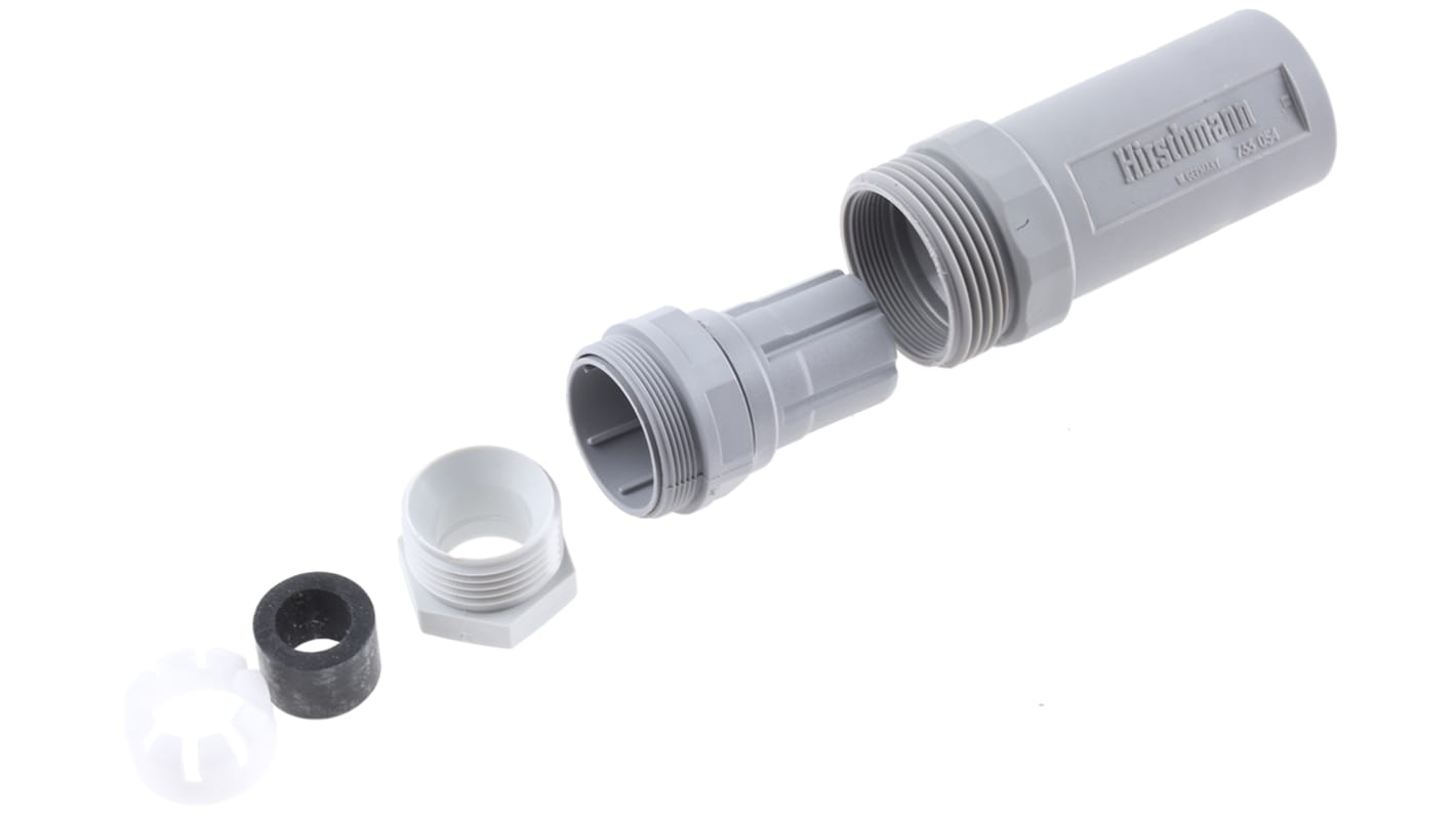 932273106 N6R DM | Hirschmann 7 Pole Din Socket, DIN 43651, 10A, 250 V ...