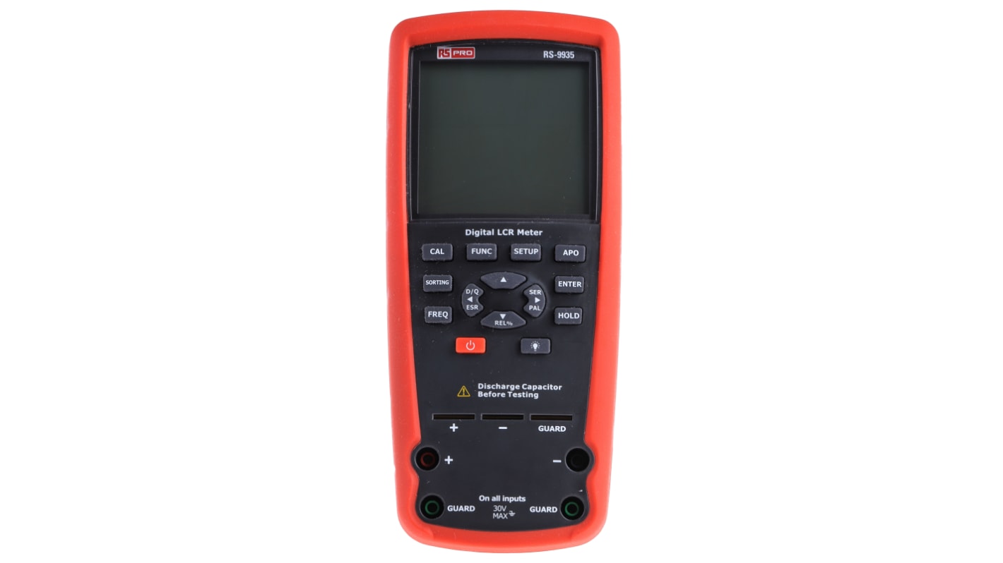 RS PRO RS-9935 Handheld LCR Meter 2mF, 200 MΩ, 2000H | RS