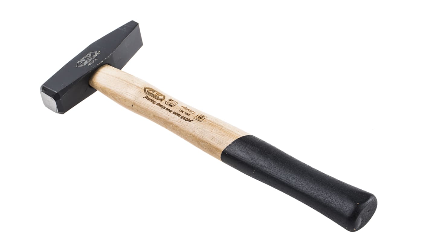 T4227A 0500 | CK HCS Engineer's Hammer with Wood Handle, 500g | RS