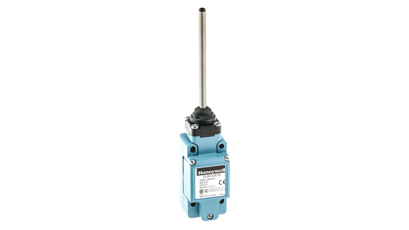 GLBC02E7B | Honeywell GLB Series Coil Spring Limit Switch, NO/NC, IP67 ...