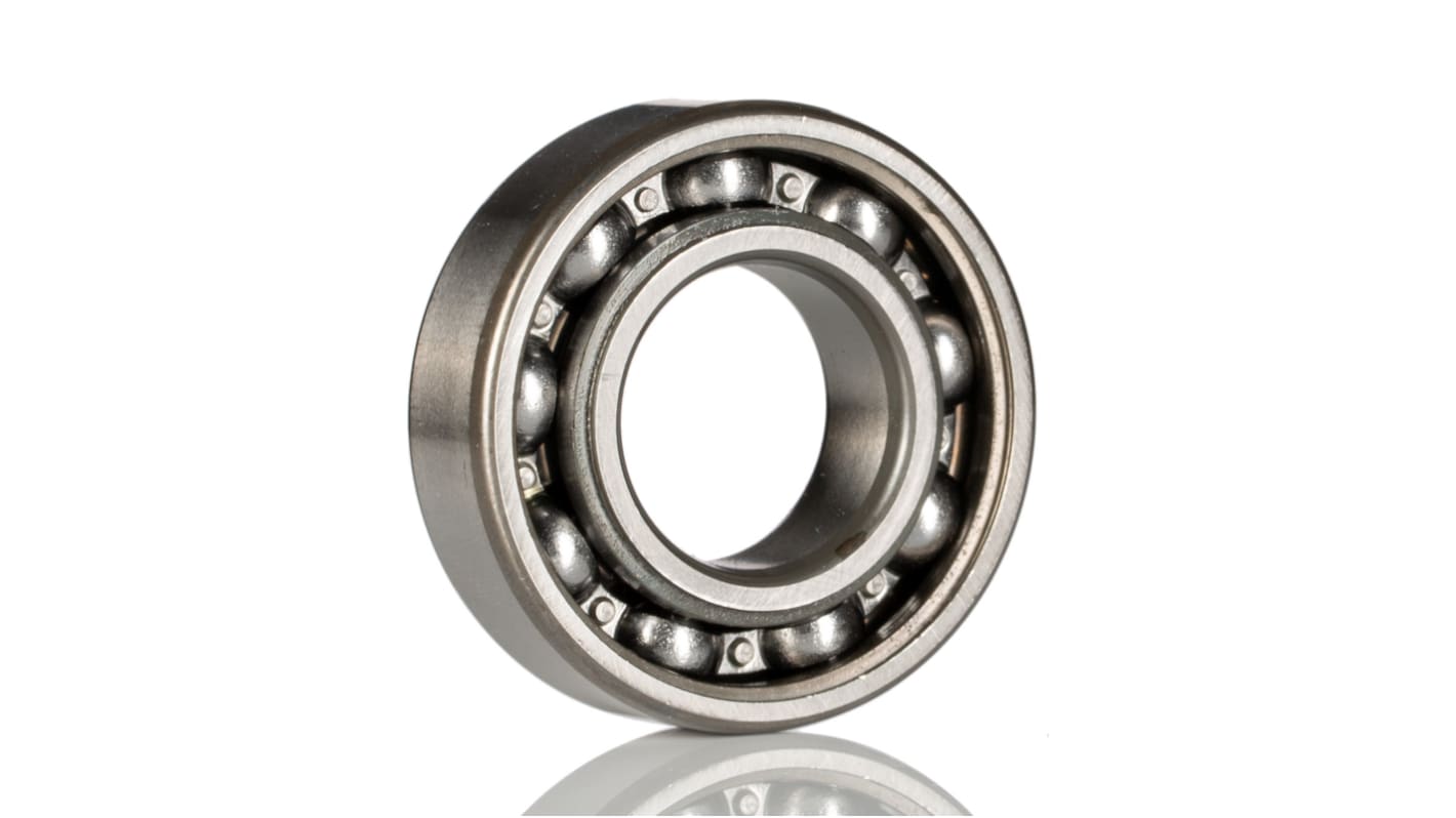 SKF 16100 Single Row Deep Groove Ball Bearing- Open Type 10mm I.D, 28mm ...
