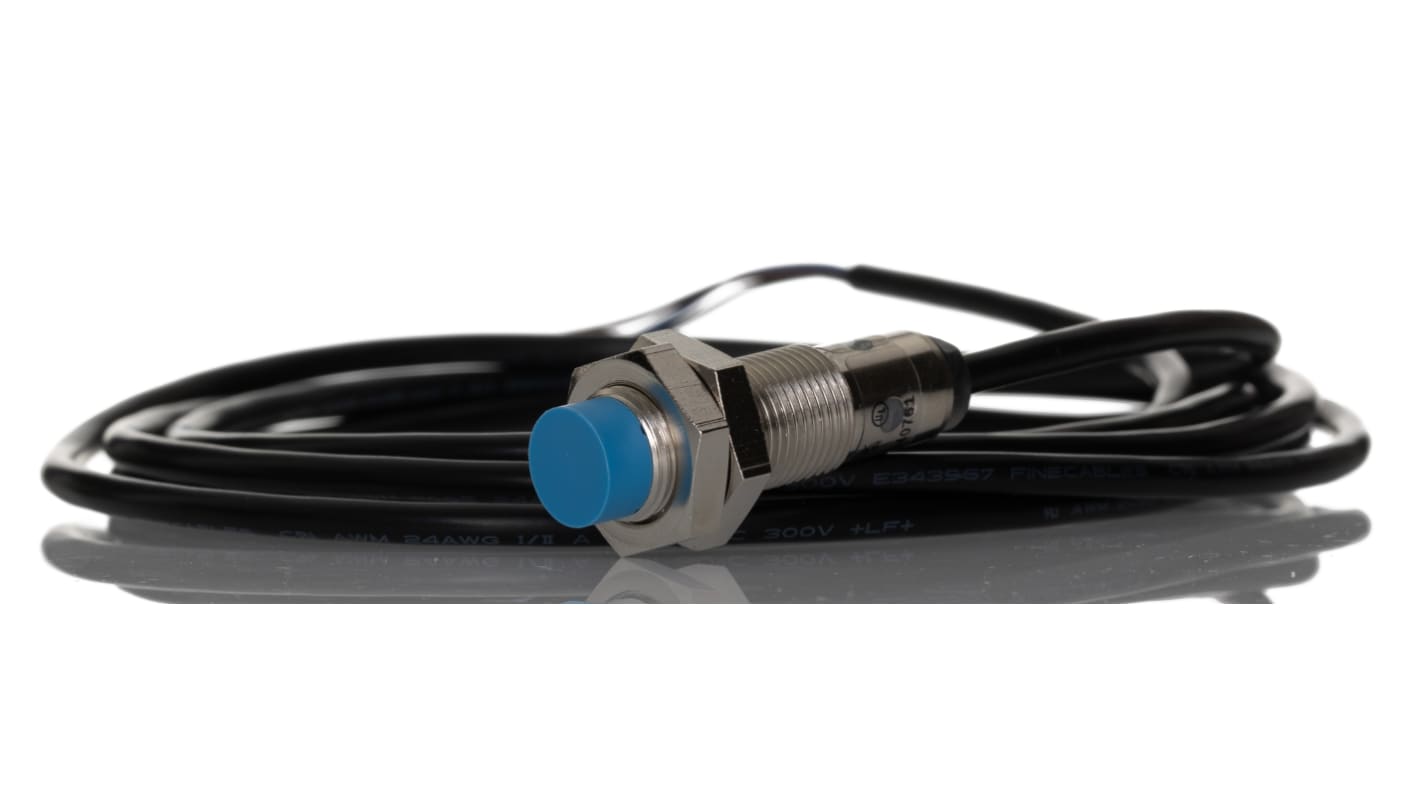 IME12-04NNOZW2K | Sick Inductive Barrel-Style Proximity Sensor, M12 x 1, 4 mm Detection, NPN ...