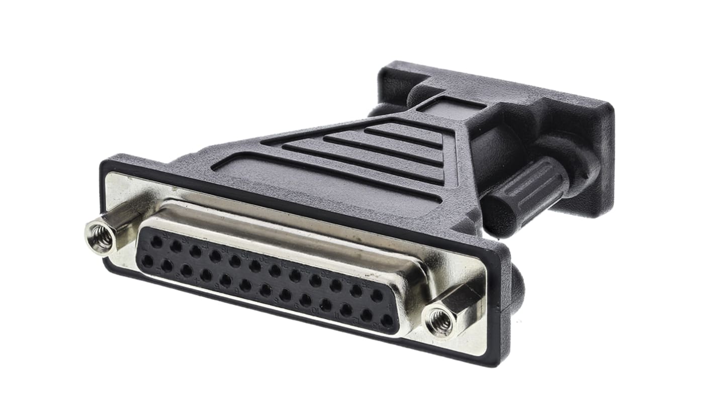 RS PRO D-sub Adapter Female 9 Way D-Sub to Female 25 Way D-Sub | RS