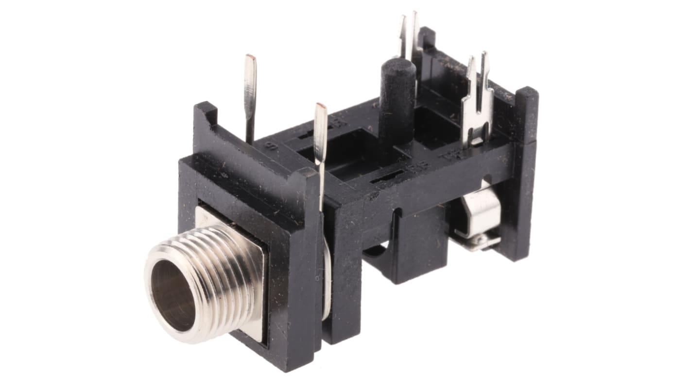 RA49C-12A | Switchcraft Jack Connector 6.35 mm PCB Mount Mono Socket ...